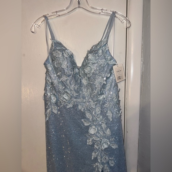 Breeze Boutique | Dresses | Light Blue Prom Dress | Poshmark
